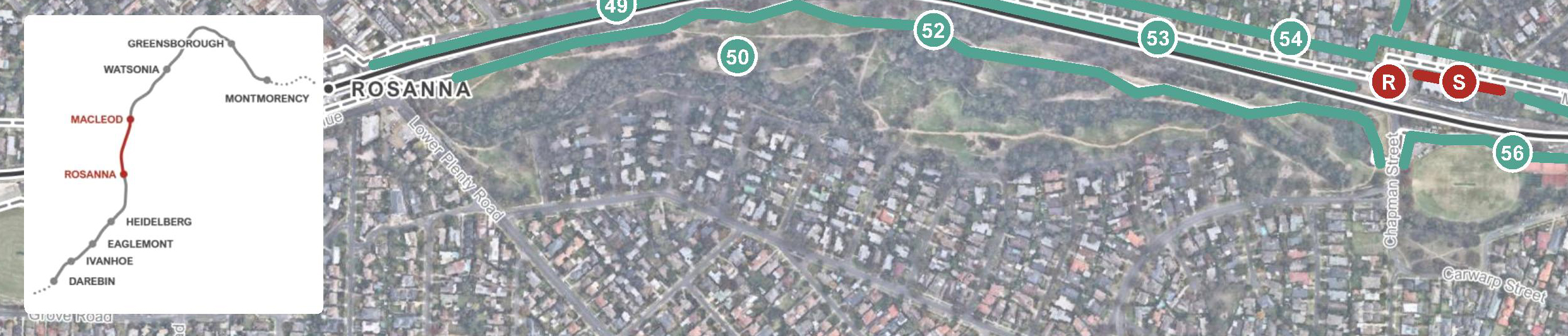 HURSTBRIDGE RAIL CORRIDOR - ROSANNA STATION TO MACLEOD STATION ...