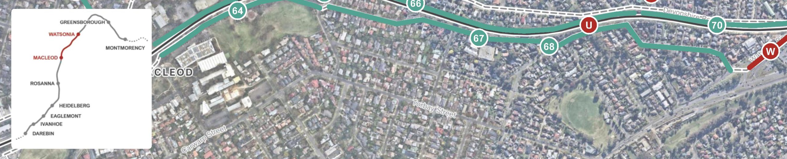 HURSTBRIDGE RAIL CORRIDOR - MACLEOD STATION TO WATSONIA STATION ...