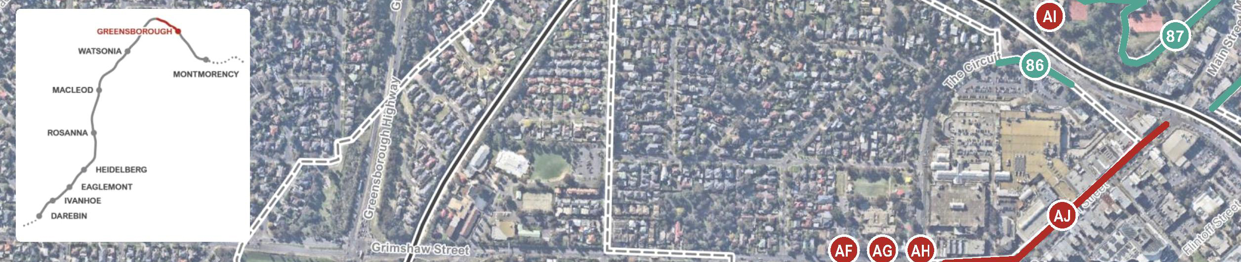 HURSTBRIDGE RAIL CORRIDOR - KALPARIN GARDENS STATION TO GREENSBOROUGH ...